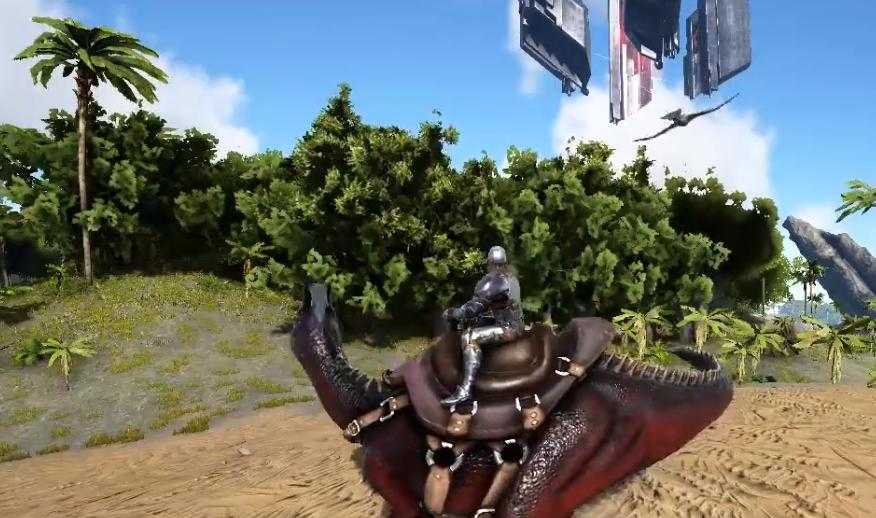 "Ark Survival Evolved" fish and bird is the enemy of new players' life ...