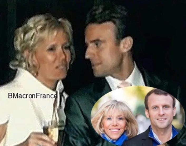 In 2020, Brigitte acted like a baby while holding the hand of a male ...