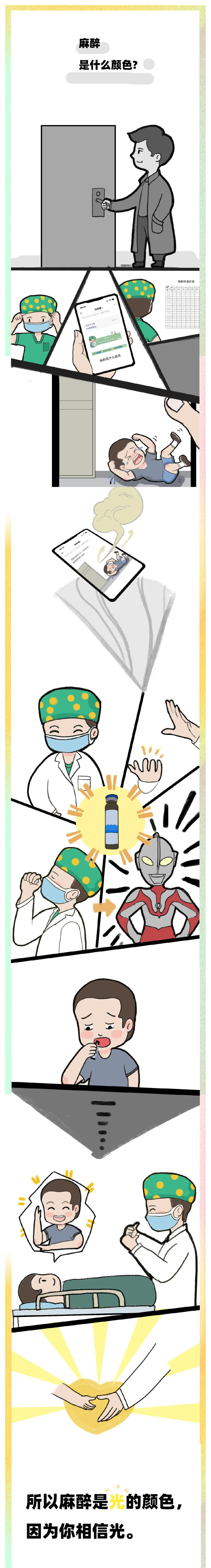 What color is the anesthesia? - iMedia