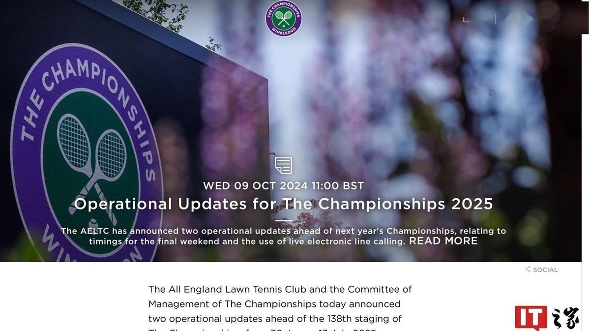 Wimbledon tennis tournament to introduce AI line judge system to ...