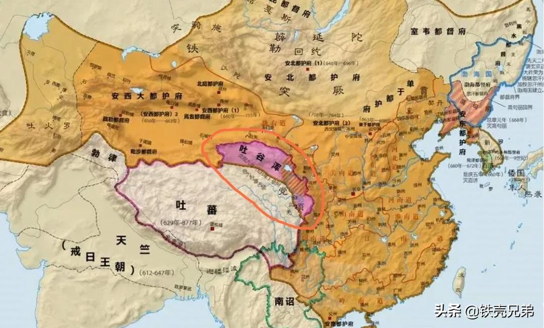 The Murong Clan established the relationship between the five major Yan ...