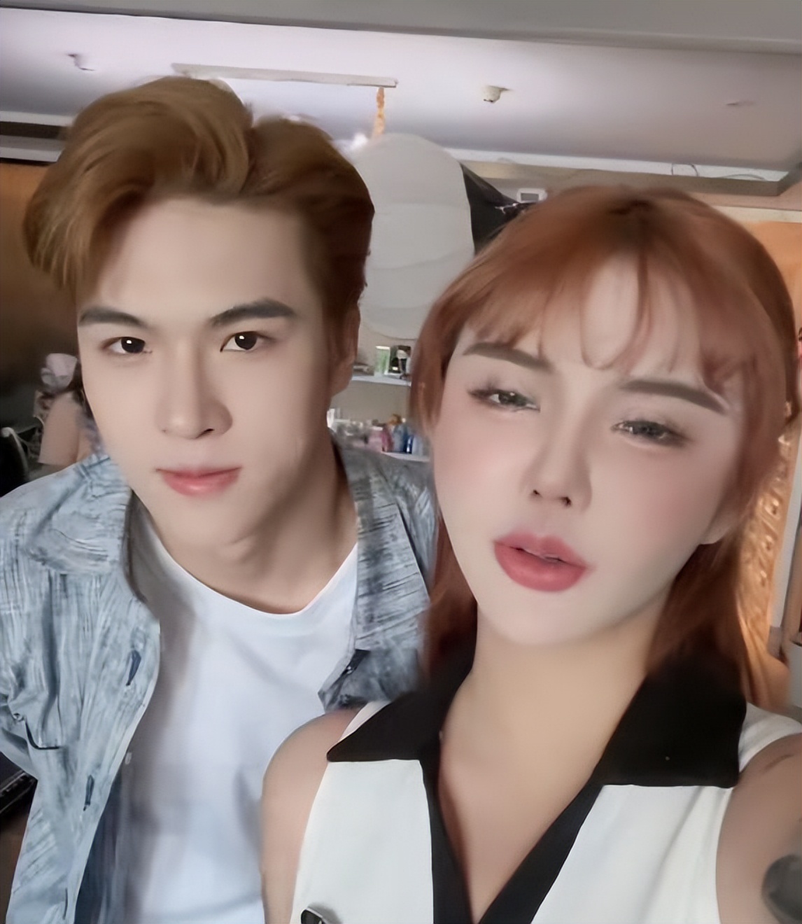 The Douer couple took a family portrait and were shouted to "call the ...