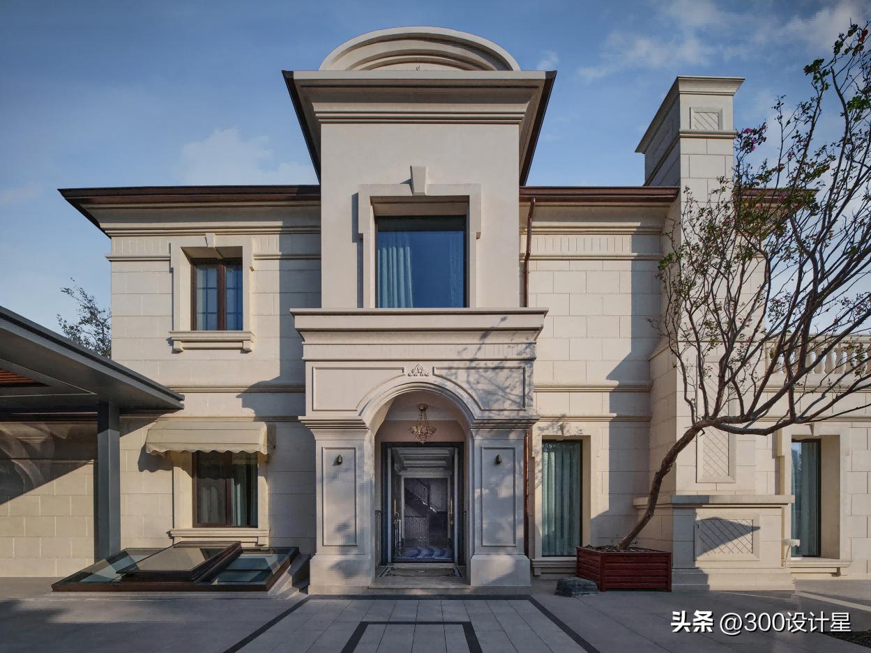 Zhang Hu's work: 660㎡ modern retro mansion, adjacent to the garden, and ...