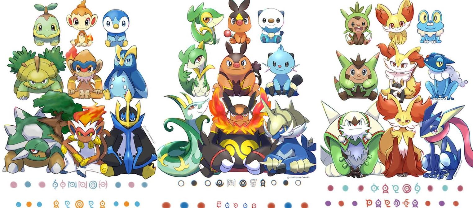 The Pokémon series: a summary of the gods and pets of the three royal ...