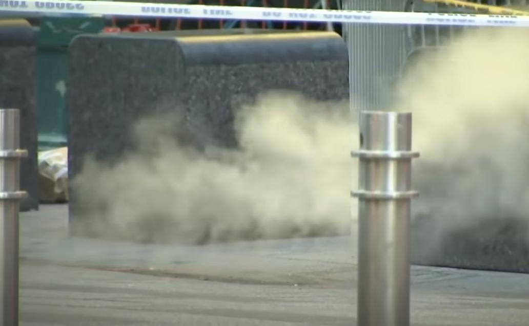There was a huge explosion in Times Square in New York, and people fled ...