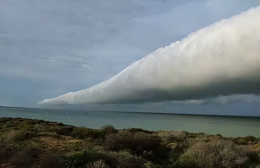 A "strange phenomenon" appeared in the clouds of the United States ...