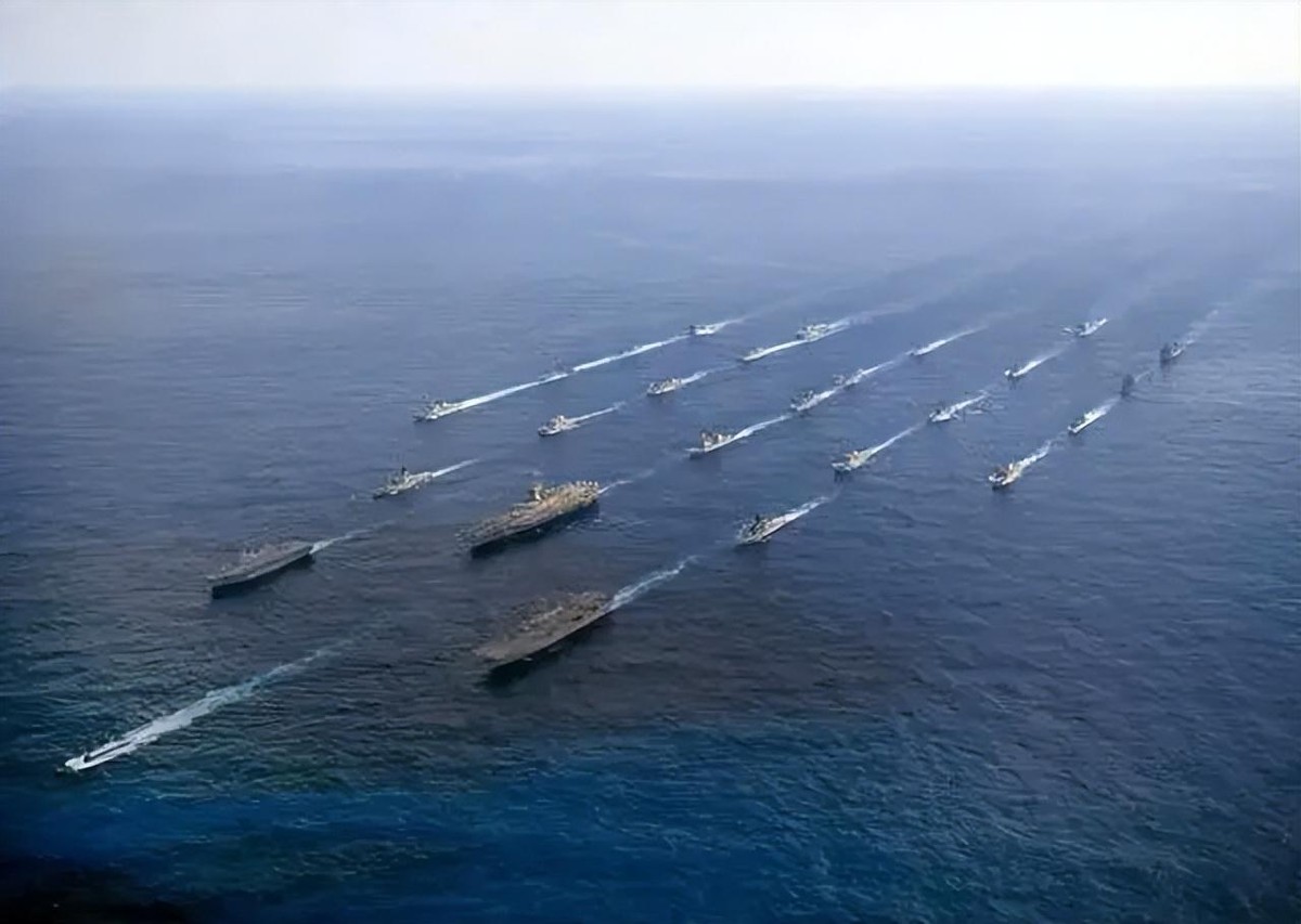 The Chinese navy simulated a large-scale global conflict, with 25,000 ...