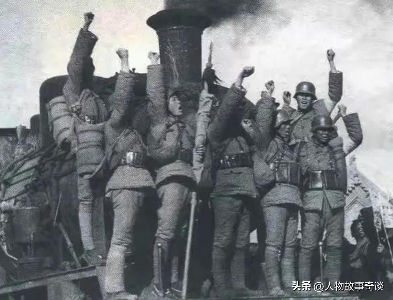 When a machine gunner was standing guard, he heard a strange sound of ...