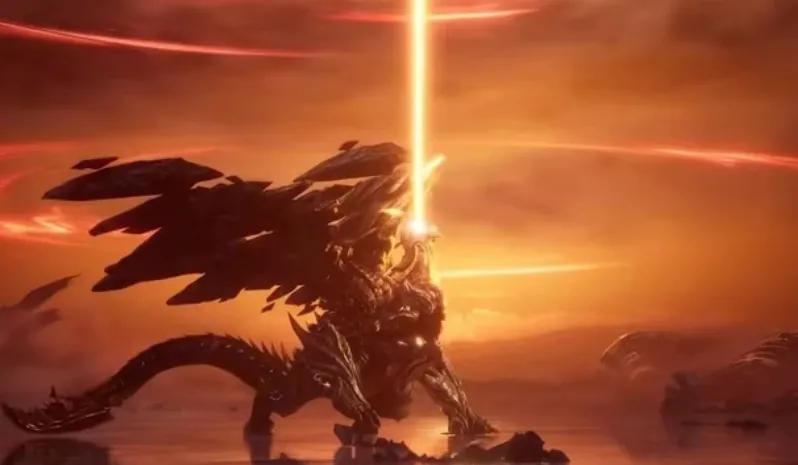 Devouring the Starry Sky: The Golden Horned Beast brought Luo Feng too ...