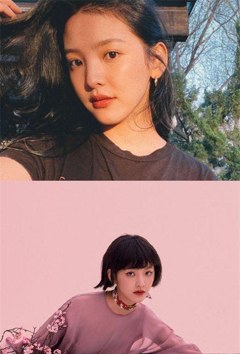 Zhao Lusi cuts her hair short, Zhang Ruonan cuts her hair short, and ...