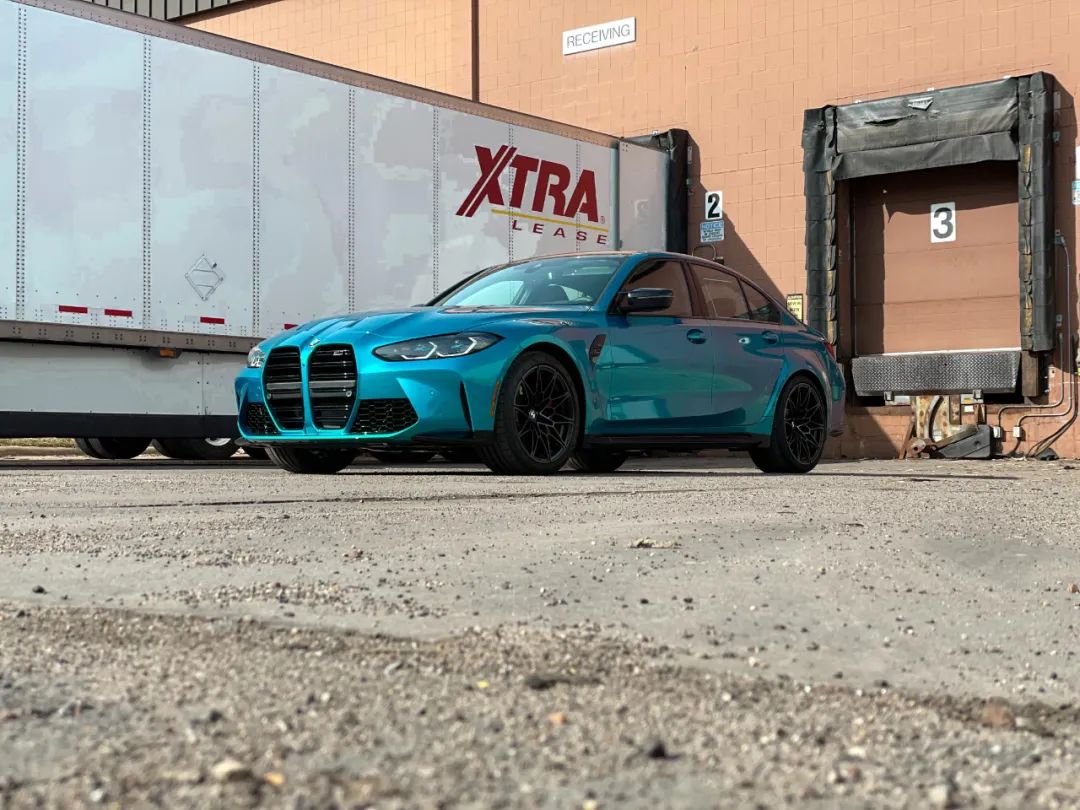 Atlantis blue G80 M3, this color is too beautiful - iNEWS