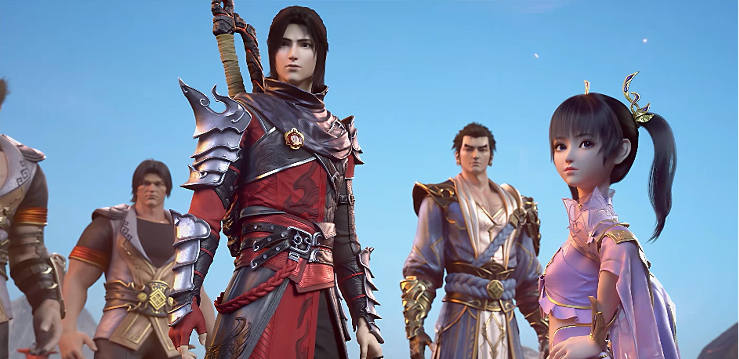 Fights Break Sphere: Xiao Yan fights Han Feng, Medusa helps! - iNEWS