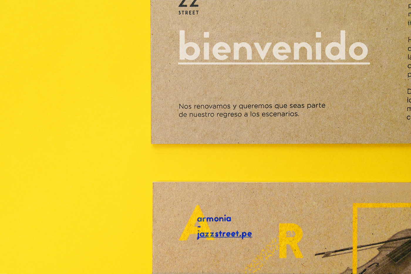 Jazz Street visual identity design - iNEWS