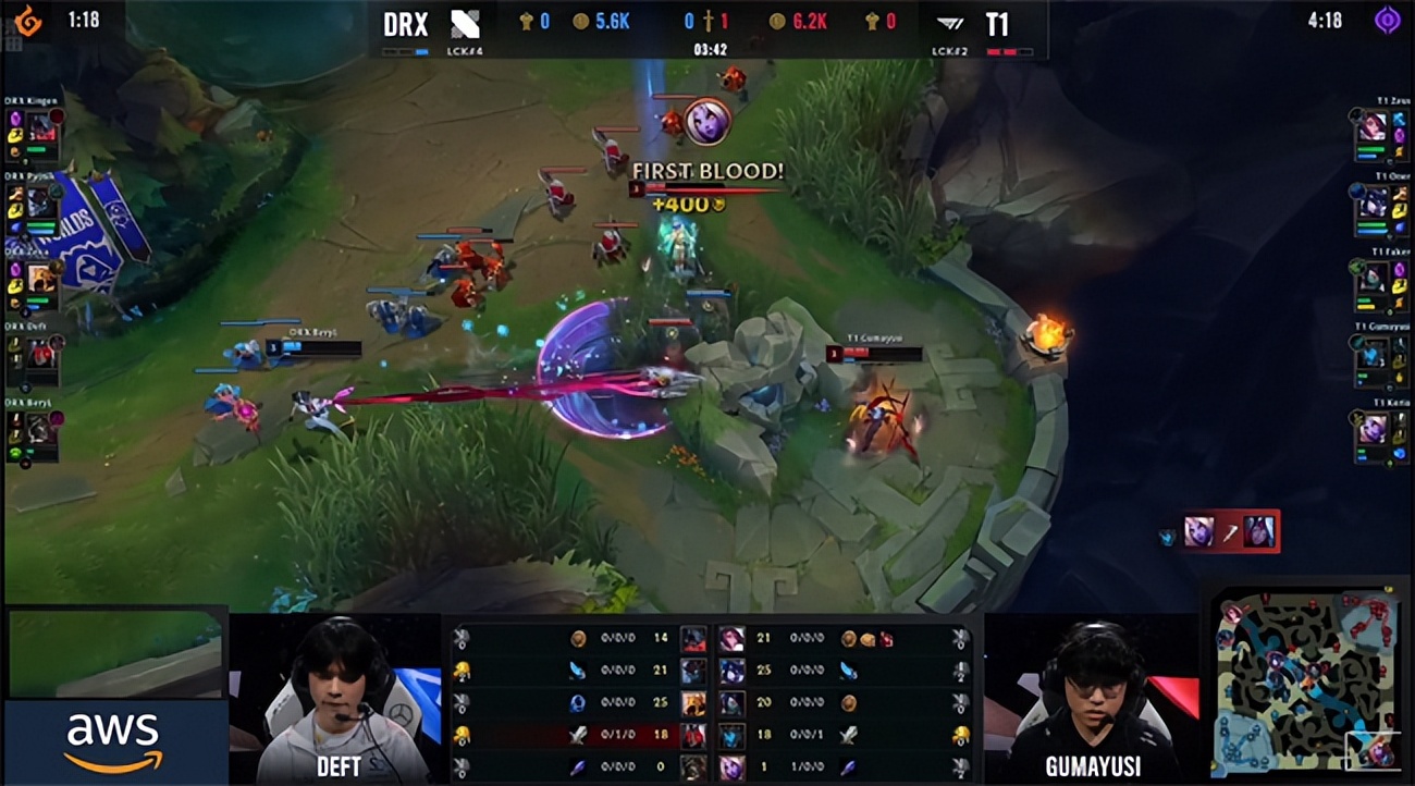 LOL-S12: DRX Ueno Zero killed to complete "self-salvation", 2-2 T1 dragged into the tiebreaker ...