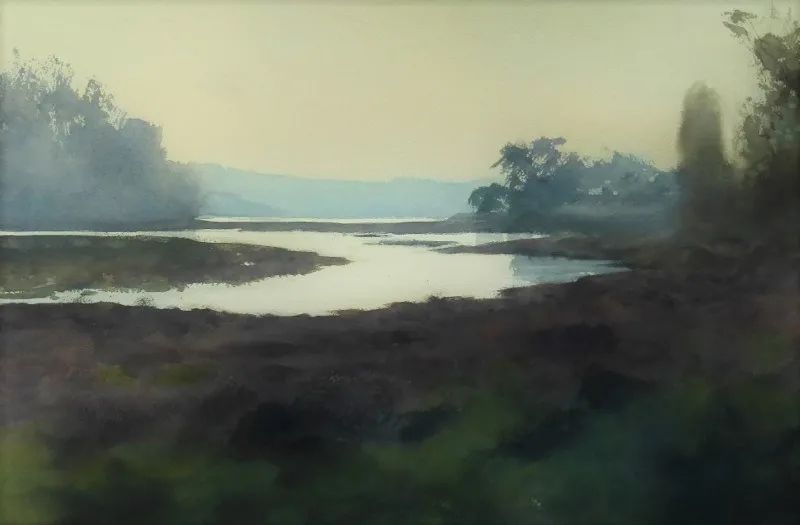 American watercolorist Frank Eber: "The greatest artists are students ...