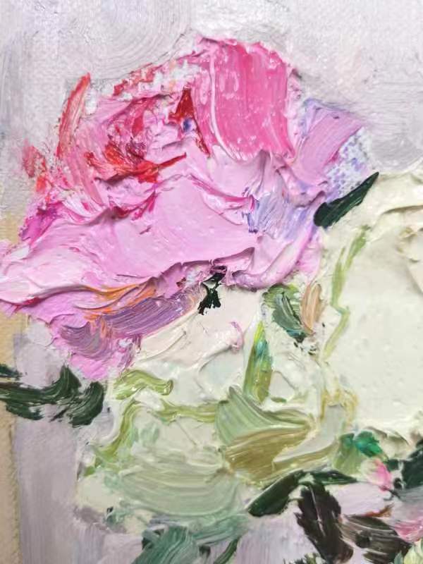 Appreciation of Wu Sheng's oil painting "Scent of Books" series (6 ...