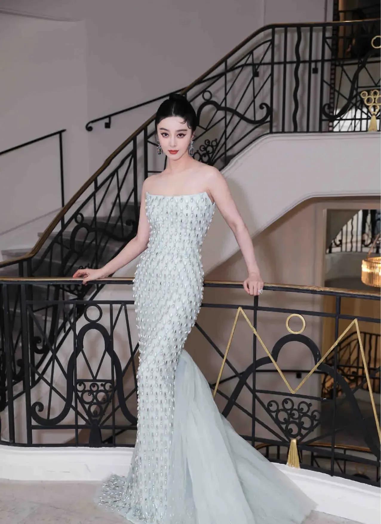 Fan Ye's final look in Cannes is beautiful - iNEWS