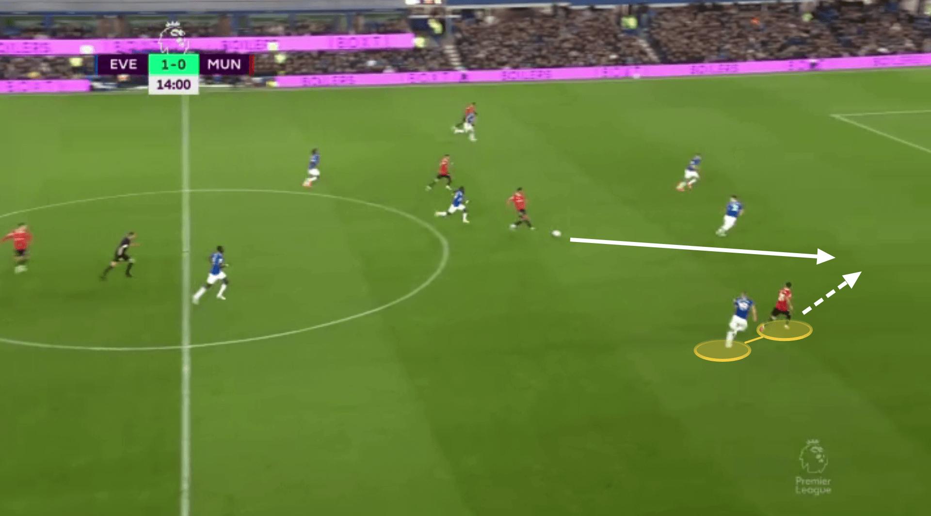 90% of the goals come from the left foot, Anthony's left foot relies on ...