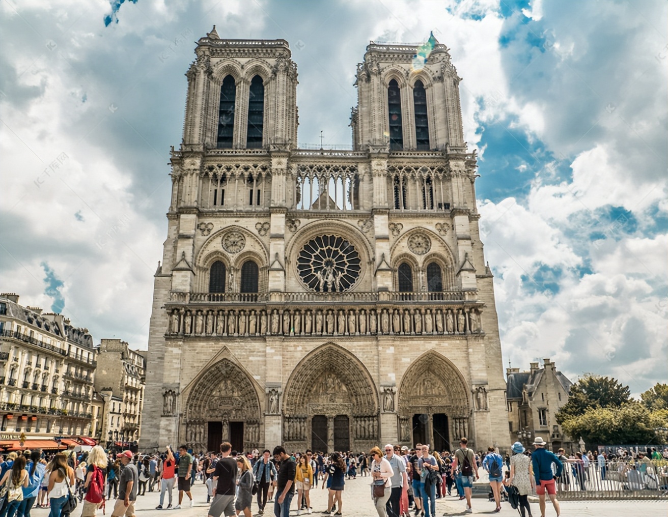 The peak of medieval Gothic architecture and culture - Notre Dame de ...
