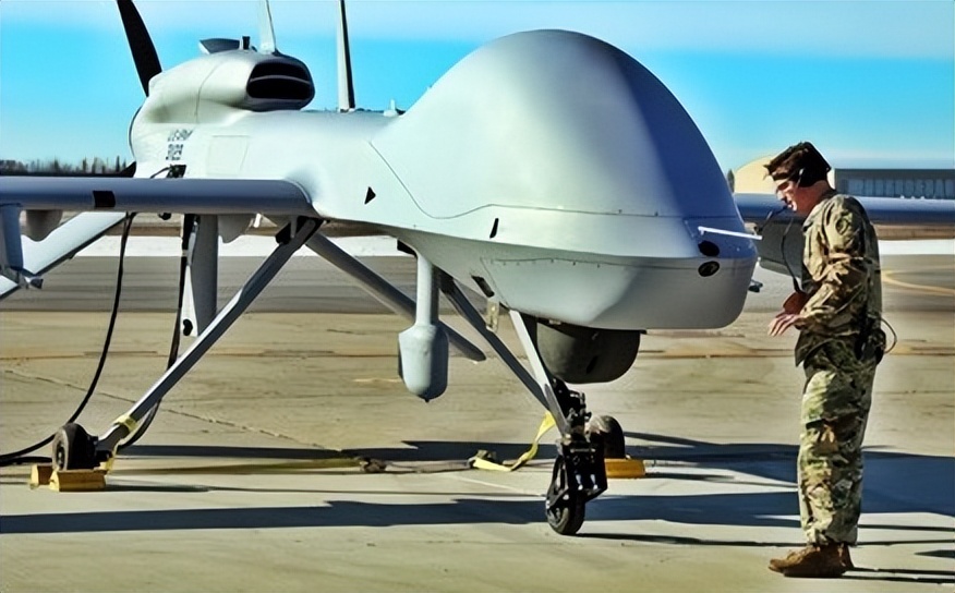 The U.S. electric warfare drone appeared and wanted to compete with ...