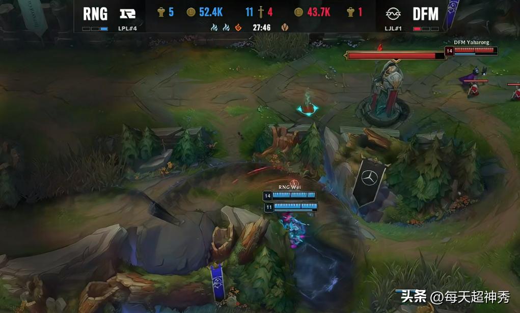 Gala Lucian shows his power, RNG double kills DFM, and Evi's barbarian king is still proud ...