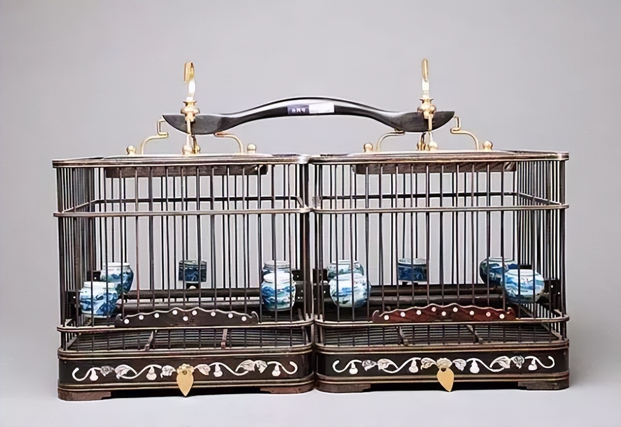 Collecting bird cages, it looks like playing, but it is actually a kind ...