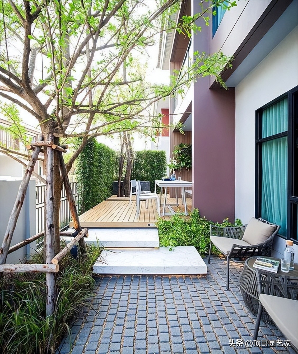 For a comfortable and clean garden, try a modern minimalist garden - iNEWS