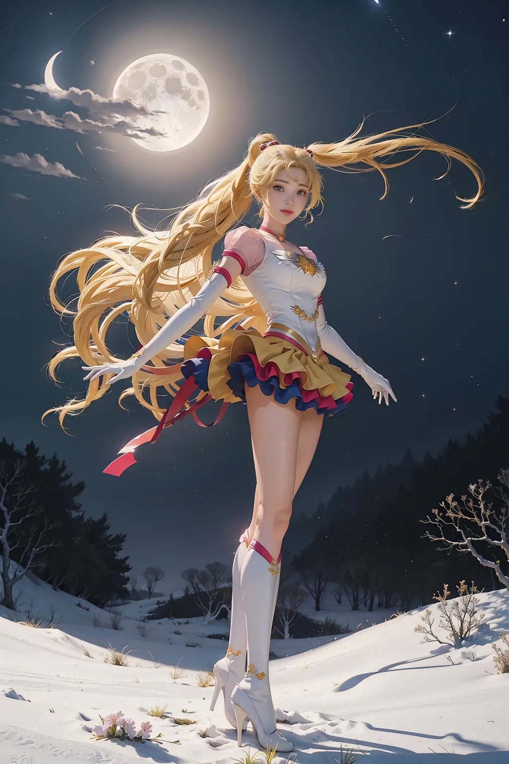 Use AI to make the characters in "Sailor Moon" real, are they still the ...