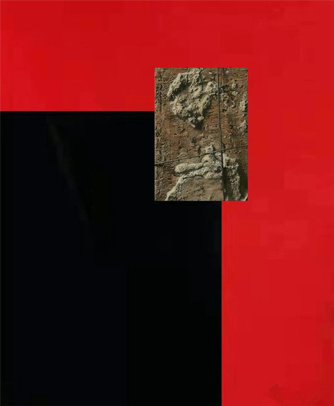 "Chinese painter" Wang Yongjia "L-shaped composition series" painting ...