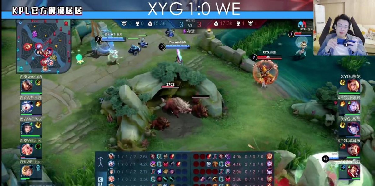 XYG's youth training performed well, they shined in the Thunder Cup, and Juju's commentary was ...