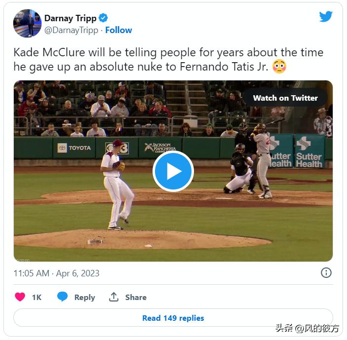 MLB News Tatis Jr.'s 3-A debut was released, and the minor league pitcher yelled "cheating boy ...