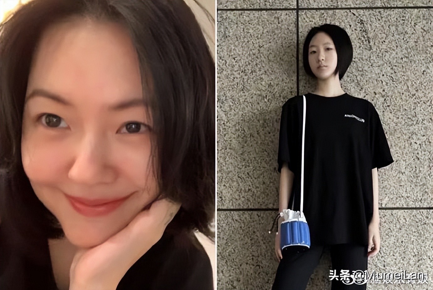 Xiao S's eldest daughter Xu Xiwen Elly cut her hair short and shared ...