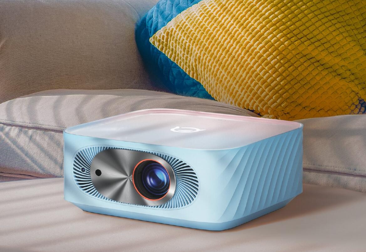 The correct way to open popular hit dramas, Xiaoxin 100 smart projector ...