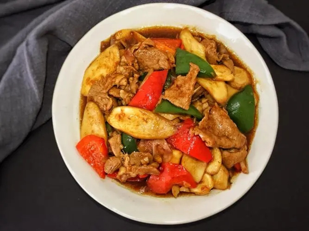 Do you want the fried pork slices to be smooth and tender?Remember 1 ...