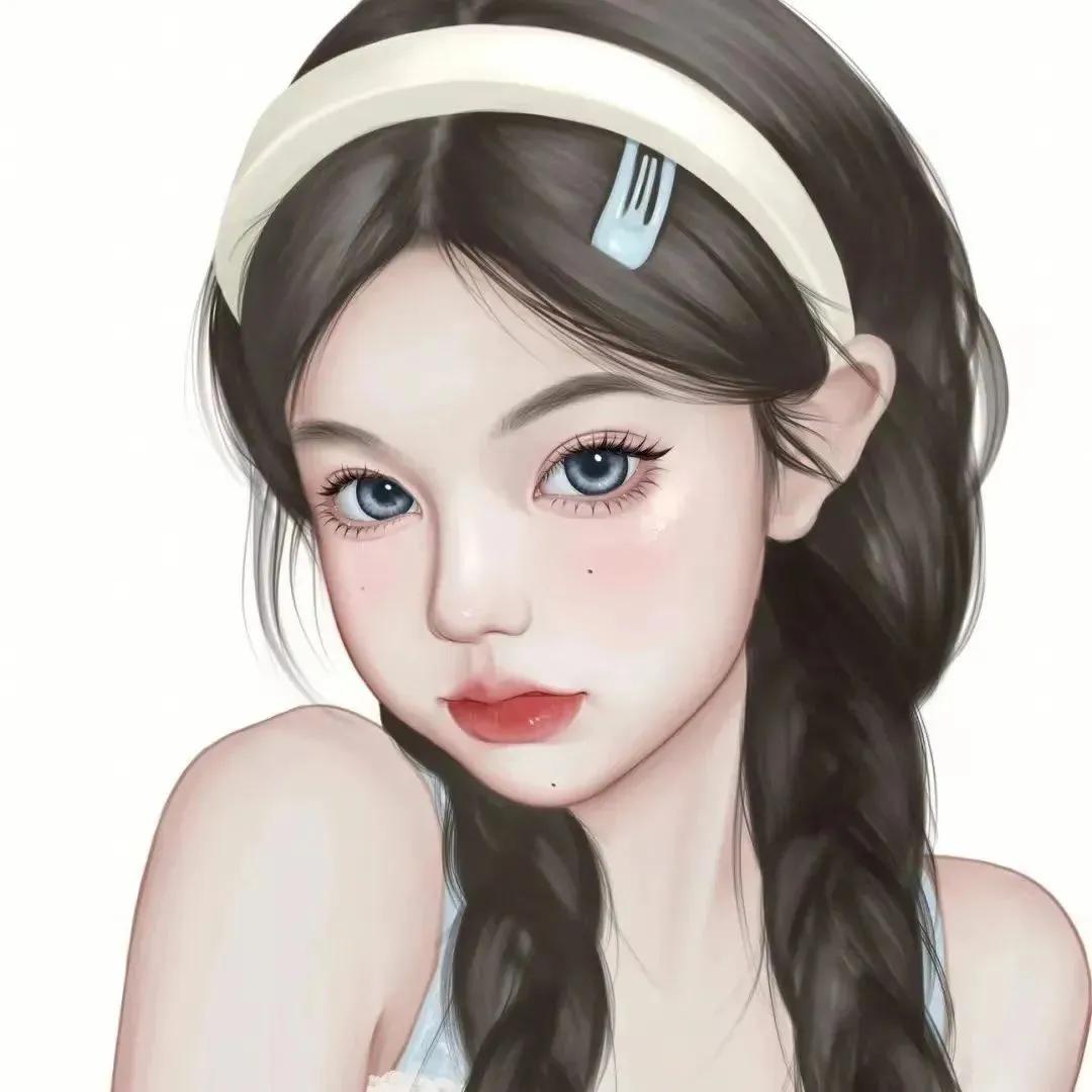 The quiet life of "hand-painted avatar girl" is suitable for you to ...