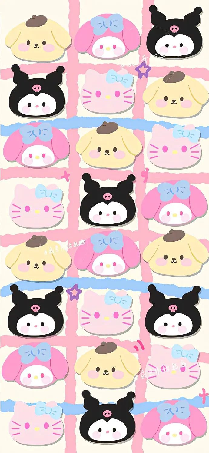 Sanrio Sanrio cute cartoon wallpaper soft girl lock screen - iNEWS
