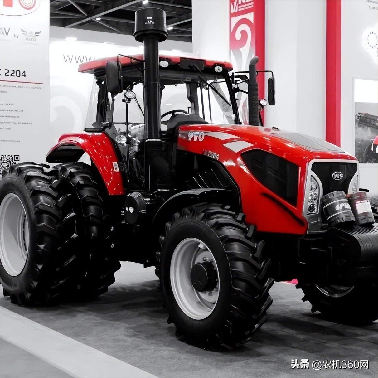 very good, YTO tractors have been played "flowers" by foreign users - iNEWS