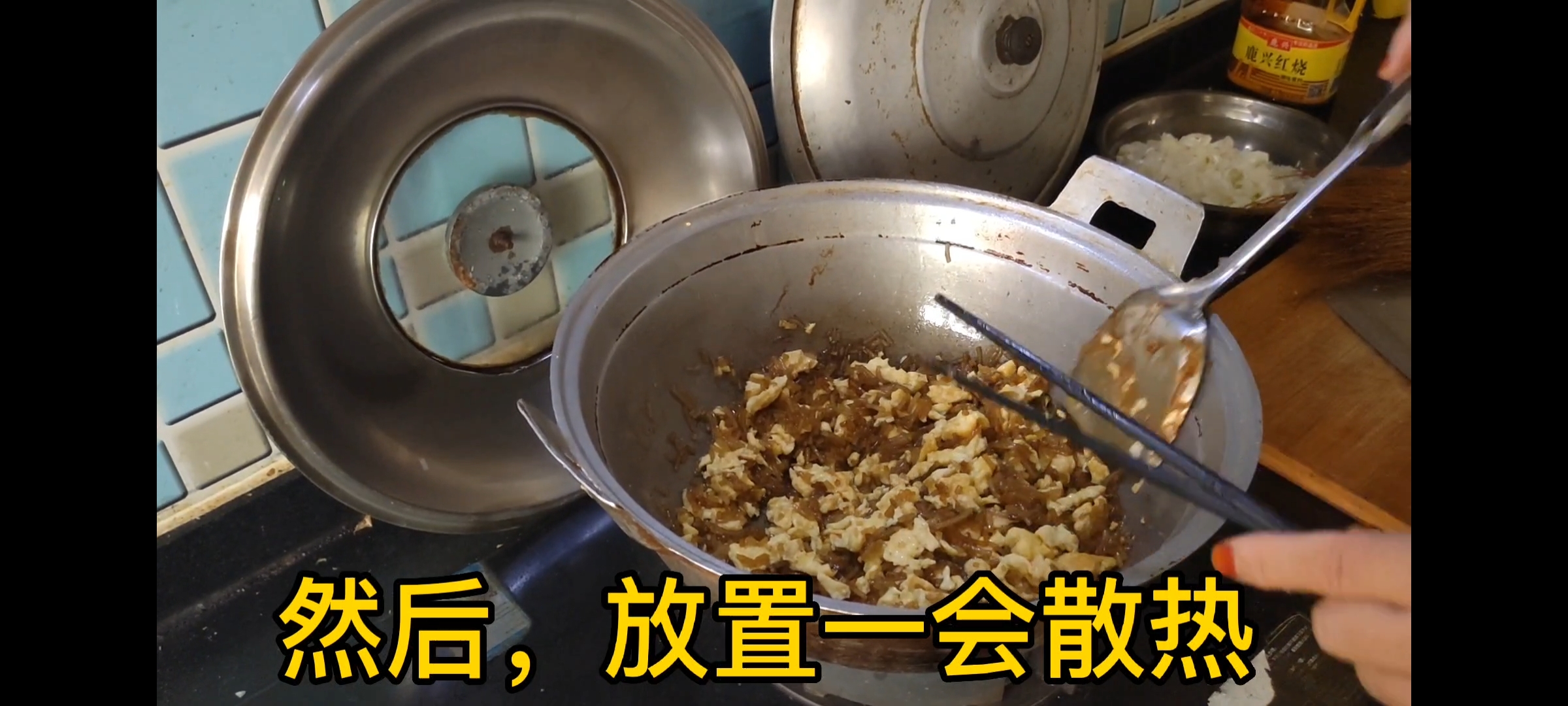 The northern rural special pasta fried triangle, detailed 6 steps to ...