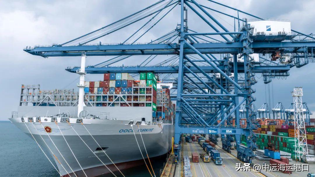 8 largest freighters in the world in 45 days! CSP Department of Yantian ...