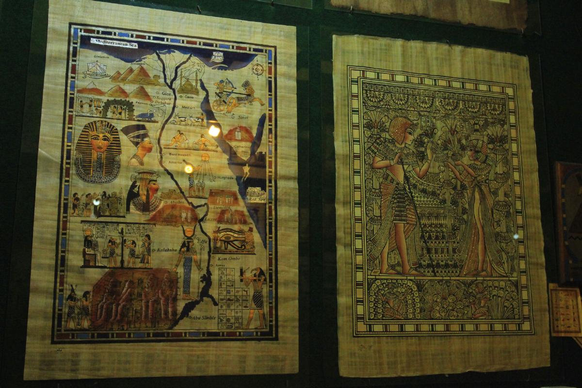 The Unique Beauty of Art: A Study of Painting and Decoration on Papyrus ...