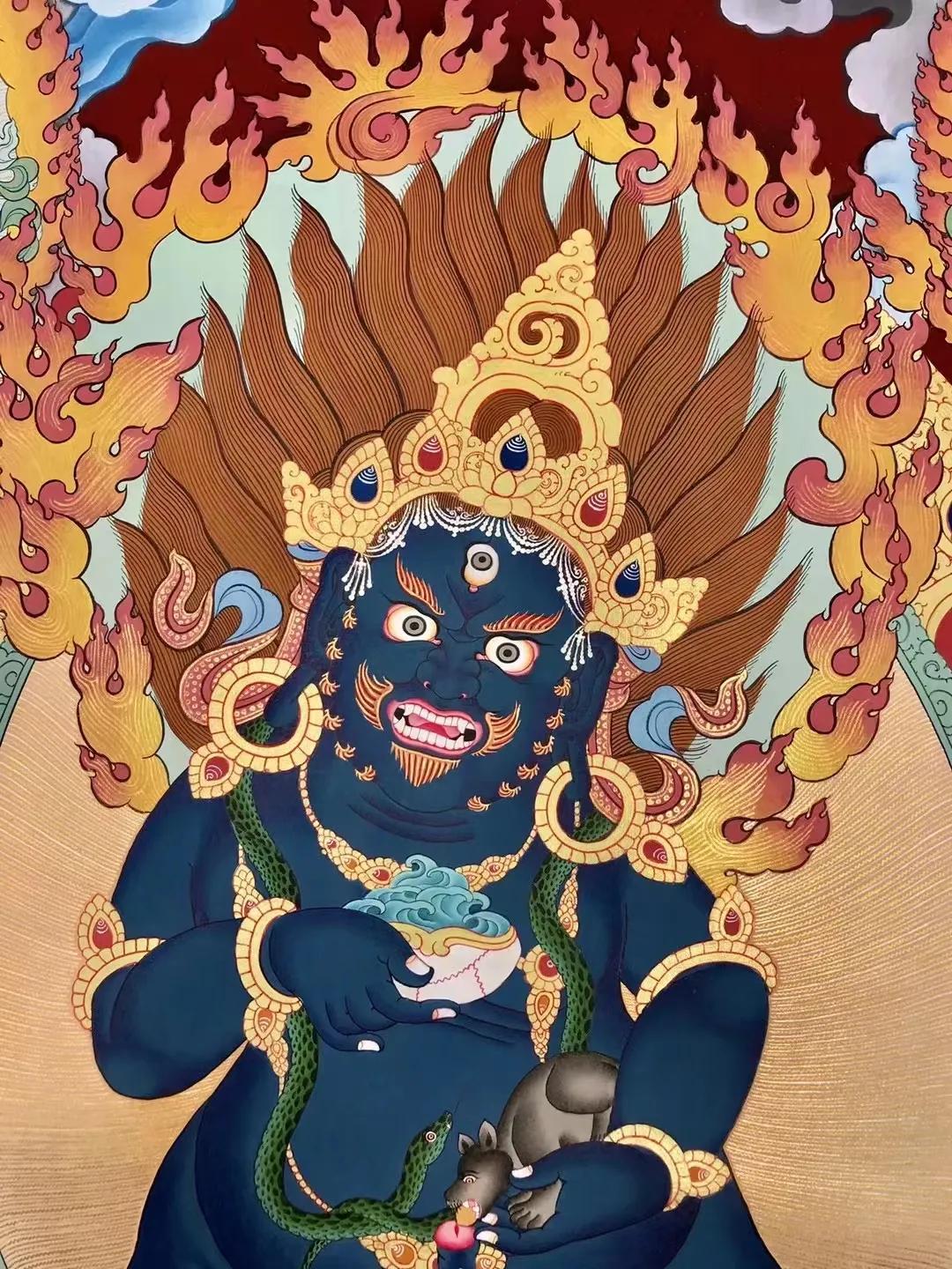 Zodiac rat and pig natal patron saint [Black God of Wealth] - iNEWS