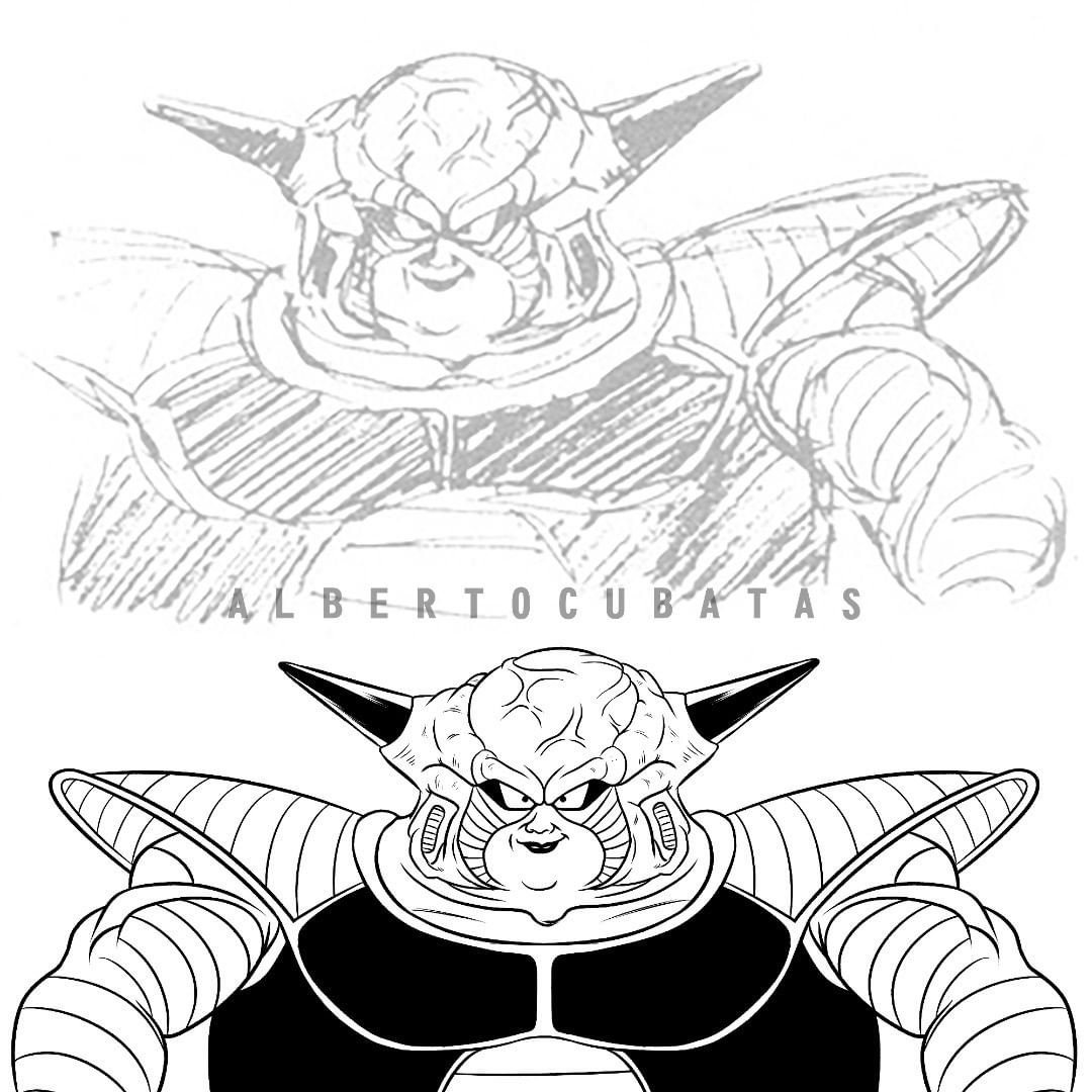 It's unbelievable that Frieza was originally designed to look like a ...