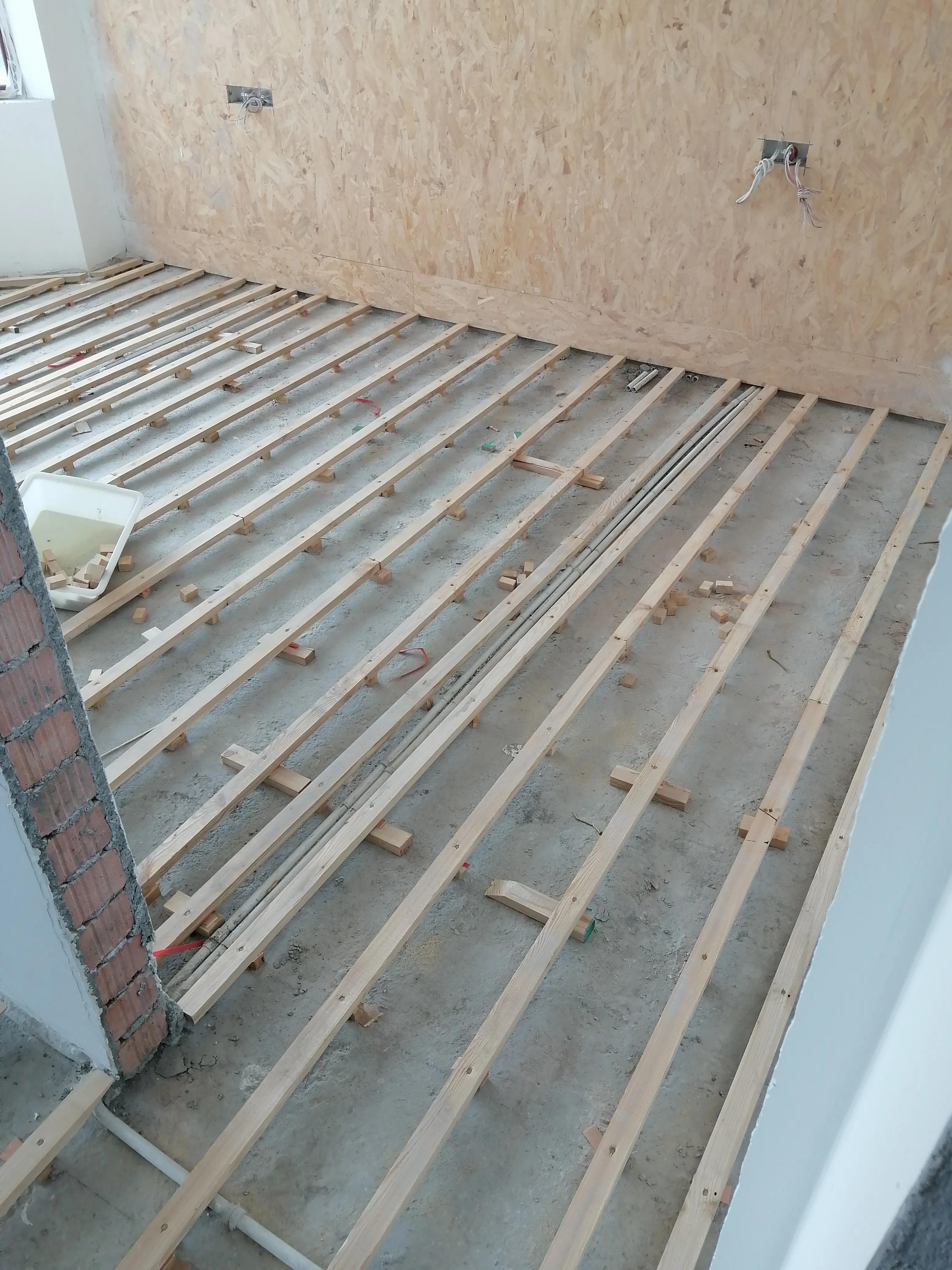 Floor laying - cement leveling or keel leveling - iNEWS