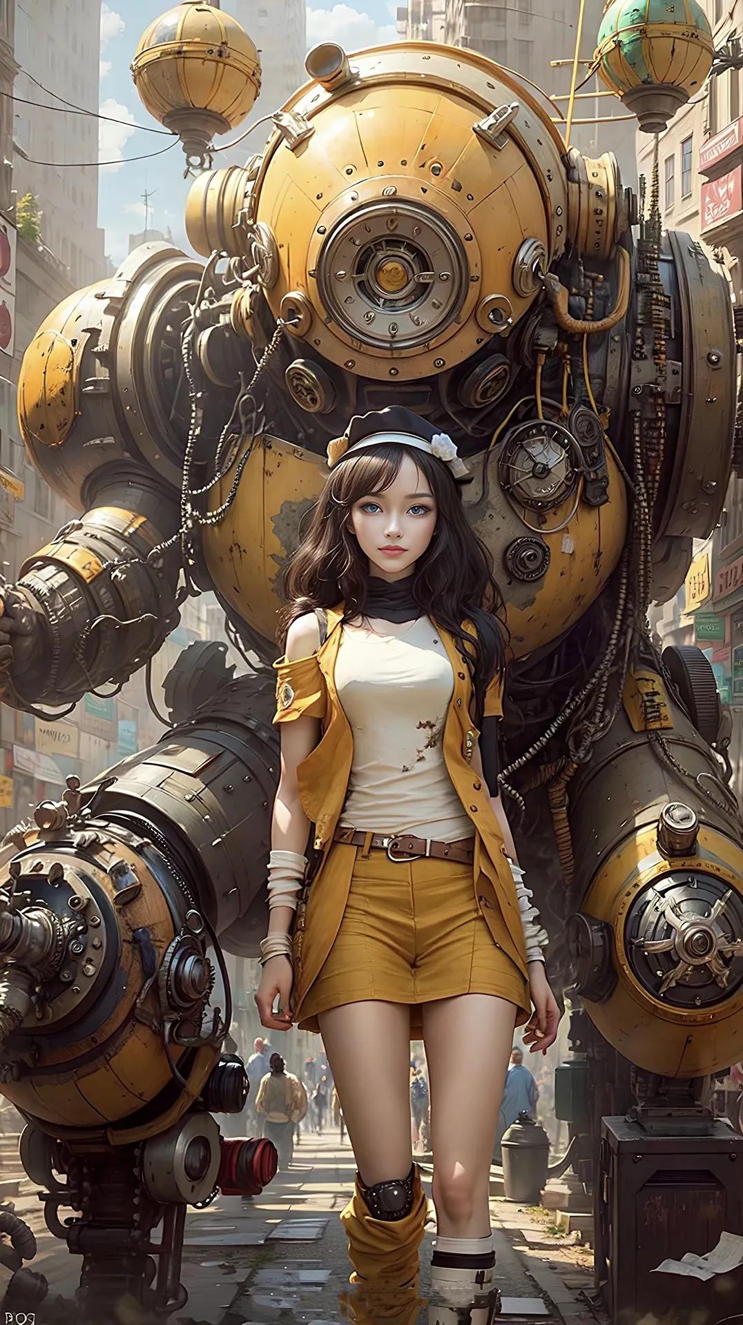 Mecha Goddess, Iron Beast and Battle Flower, do you love such ...