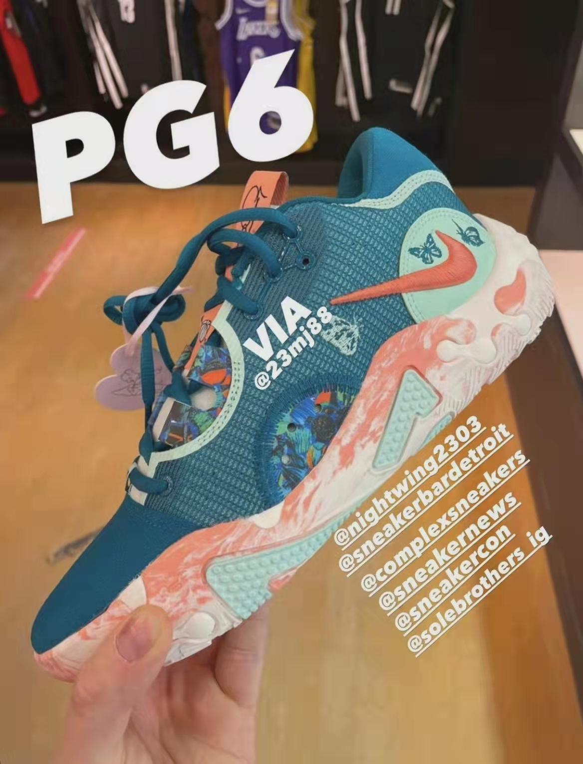 New!The texture of AF1 "Panda" is great, PG6 "Valentine's Day" is exposed, and the team style ...