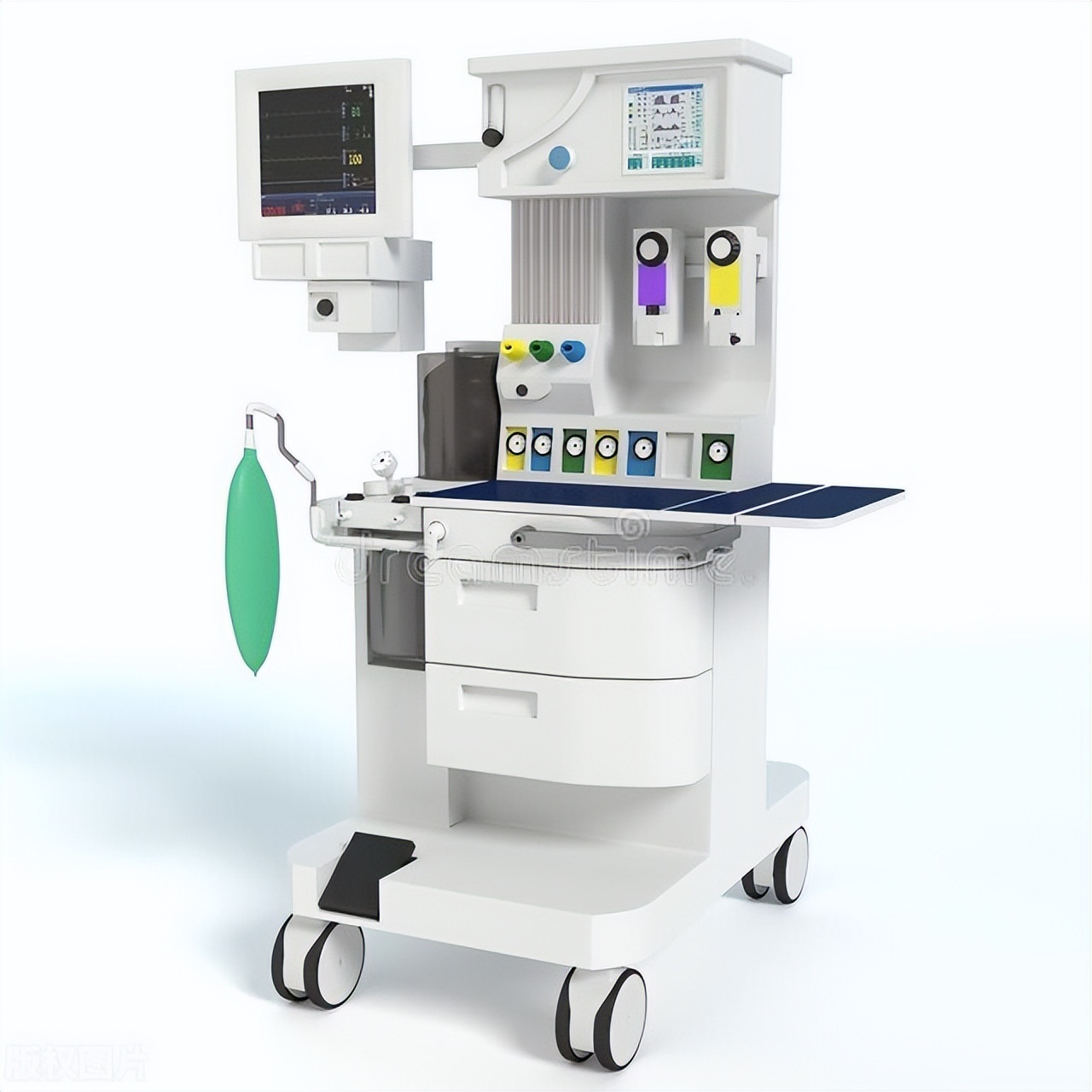 The significance of various parameters of anesthesia machine and ...