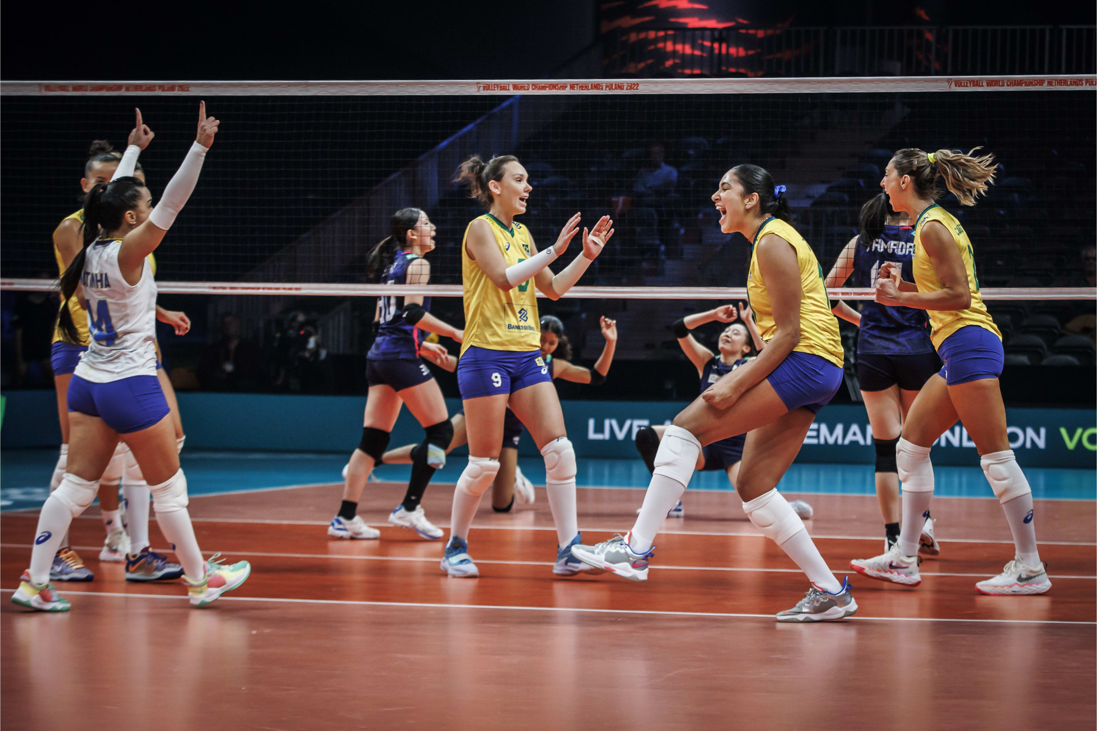 The bizarre scene of the Women's Volleyball World Championship!The lead ...