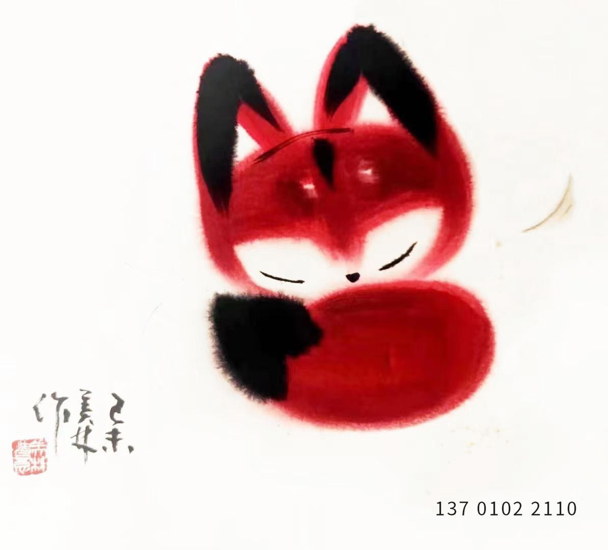 Contemporary famous calligraphy and painting teacher Han Meilin's works ...