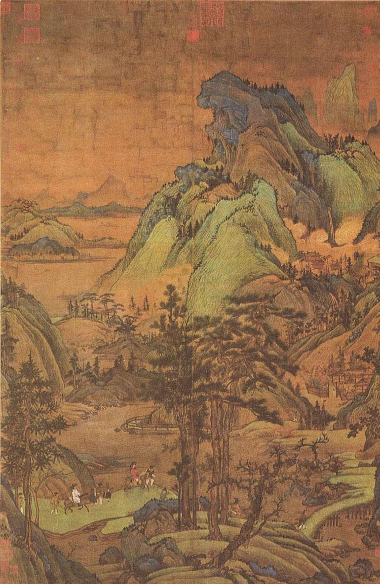 The painter of the Five Dynasties highly praised by "Mi Fu" - Dong Yuan ...