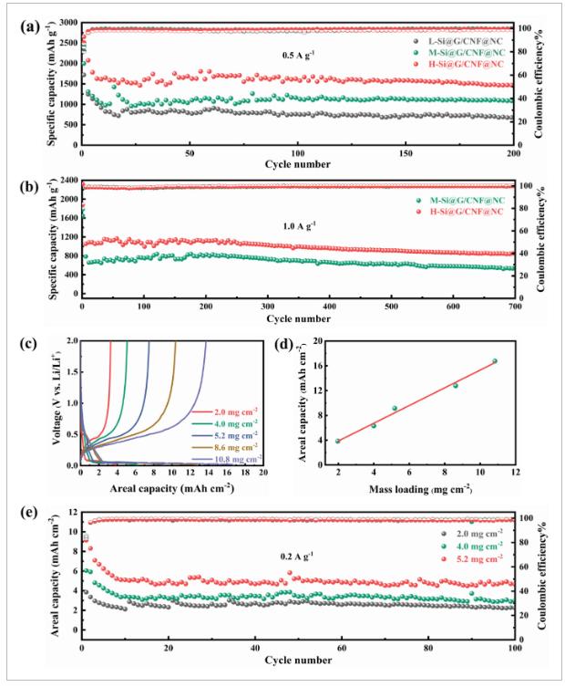 Tight bonding and dual encapsulation enable stable thick silicon/carbon ...